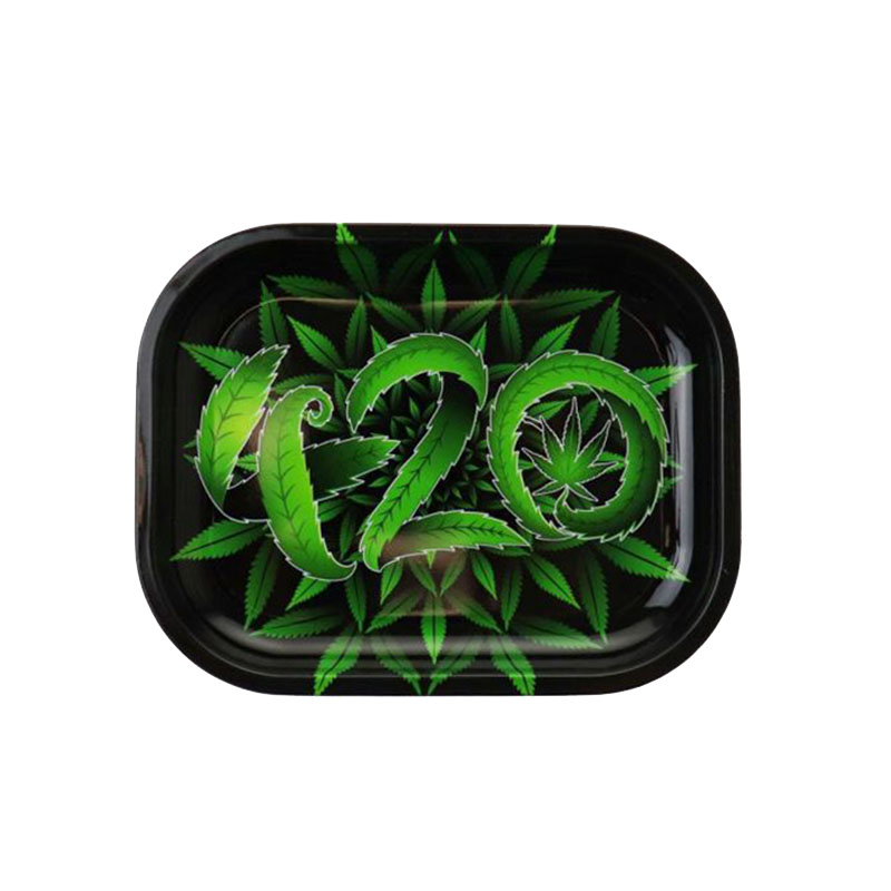 China 5.5"x7" Inch Free Customization Metal 420 Rolling Trays Weed ...